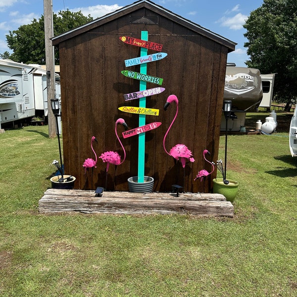 Personalized Destination Outdoor Signs - Personalized Arrow Signs for ...