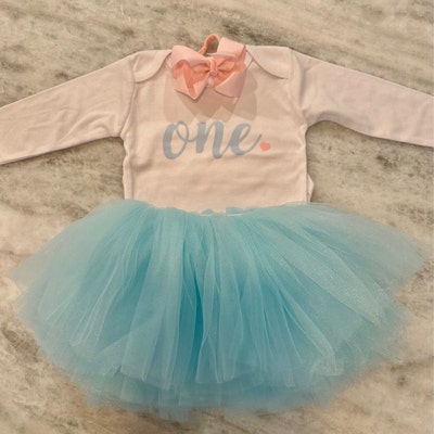First Birthday Outfit Girl, 1st Birthday Outfit Girl, One Birthday Tutu ...