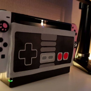 Switch Dock Sock 80s Controller Retro Gaming Video Game Screen ...