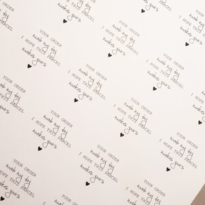 35x Review Stickers, Thank You for Your Order Stickers, Please Leave a ...