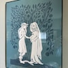Mary and Eve Garden of Eden Mother Mary Bible Art Mother of Us All and ...