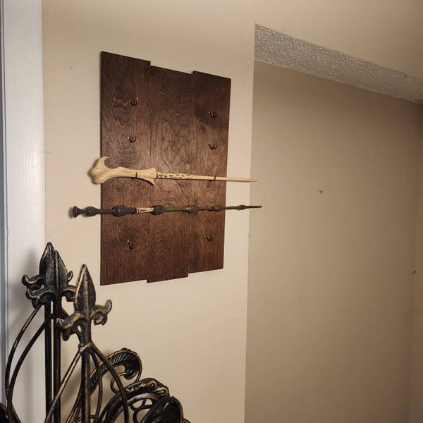 Wand Display Mount for Witches and Wizards Hand-crafted Wall Hanger - Etsy
