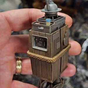 S19 Astromech Droid 3.75 3D Printed Resin Action Figure - Etsy