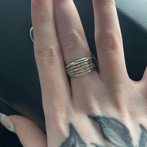 CUSTOM Morse Code Ring, Personalized Morse Code Ring, Any Word, Date ...