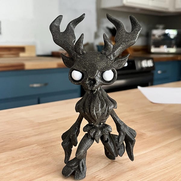 Wendigo | Cryptid Figurine | Hand-painted | Made-to-order | Articulated ...