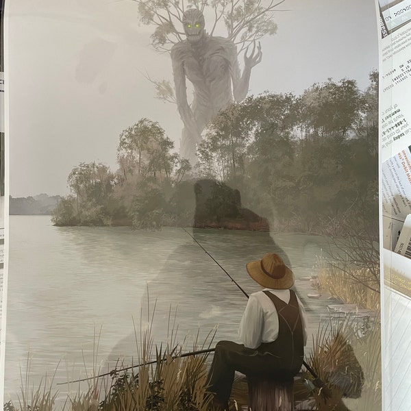 Erte Matted Print 1987 Lady With GREEN EMERALD EYES and Black Cat in ...