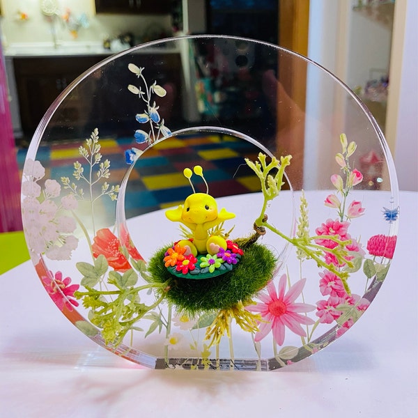 Ant Tiny Tan Ant Polymer Clay Insect Figure Sculpted Bug Figurine OOAK ...