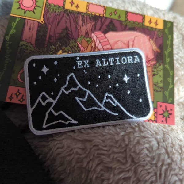 Spooky Archives Ex Altiora Patch - Etsy