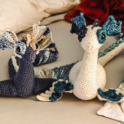 Large Angel Fish Plush Crochet Toy Amigurumi Blue and Gray - Etsy