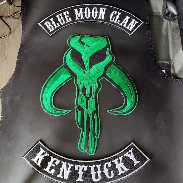 Custom Embroidered Rocker Patch Set, Iron-on Banners - Etsy