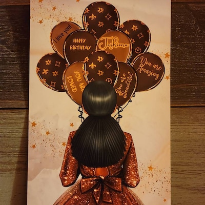 Happy Birthday, Black Greeting Cards, African American Greeting Cards ...