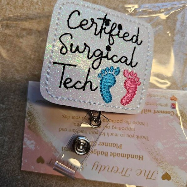 Pharmacy Tech Badge Reel, Badge Reels, Nurse Retractable Badge, ID ...