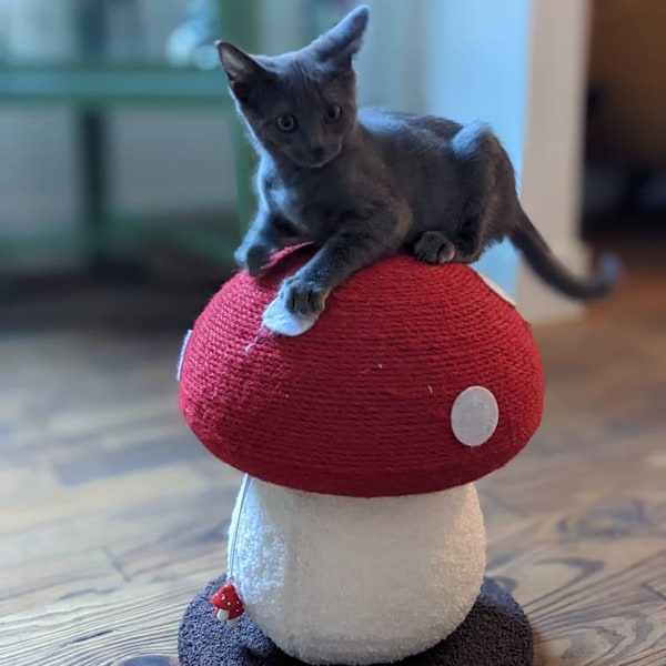 Sunflower Cat Treewooden Floral Cat Tower Sisal Rope for Column ...