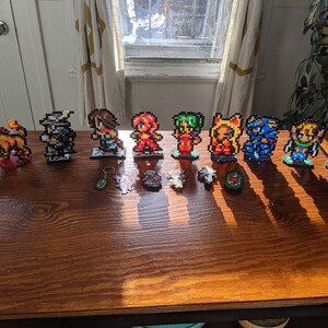 Final Fantasy IX: Perler Bead Sprites Zidane Garnet Vivi | Etsy