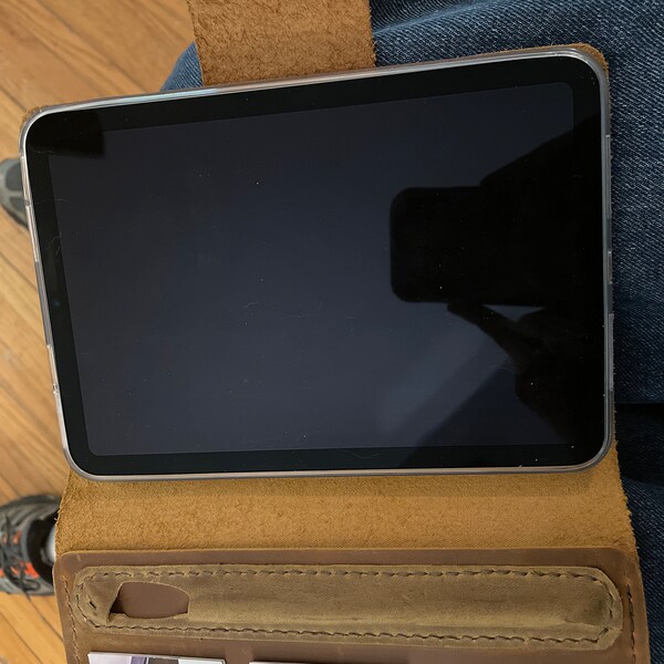 Personalized Leather iPad Mini 6 / Mini 5 Case / iPad 10.2 Case / 10.5 ...