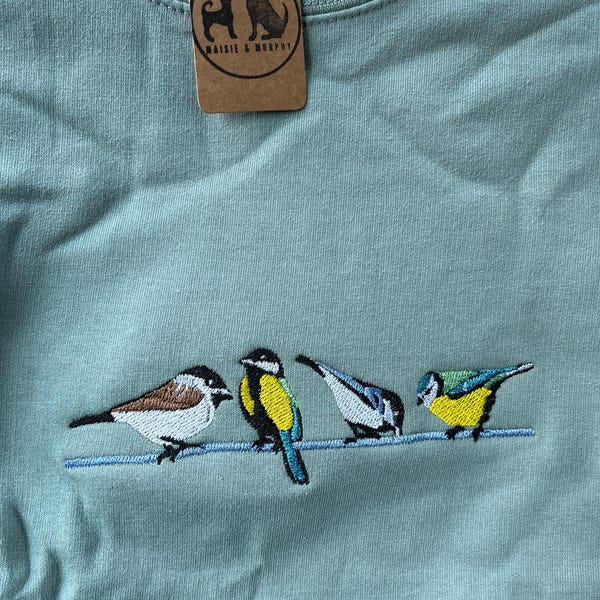 Puffin Embroidered Sweatshirt - Puffin Gifts for Puffin Lovers.puffin ...