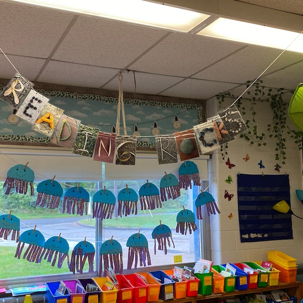 Nature Welcome Banner--classroom Decor--farmhouse Classroom Decor ...