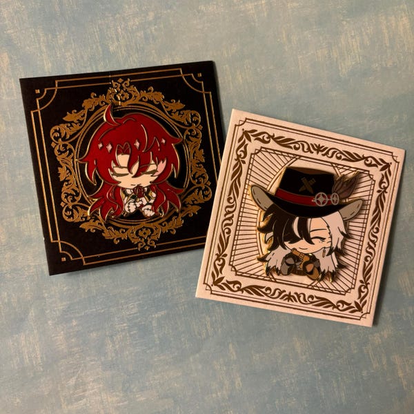 Chibi Aventurine HSR Honkai Star Rail Enamel Pin - Etsy