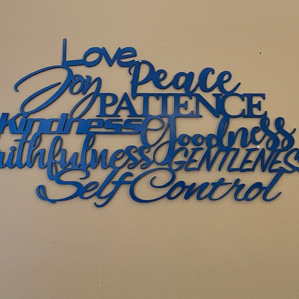 Be Still and Know Metal Sign / Psalm 46:10 Metal Scripture Wall Art ...