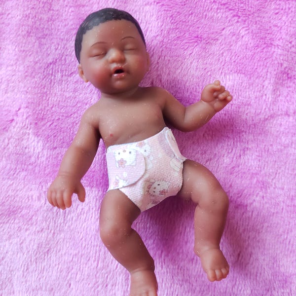 Cloth Diaper for Zuru My Mini Baby - 1 Piece - With Adhesive Fastener ...