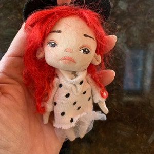 Mini Man Rag Doll, Fabric Bearded Man Doll, Man Beard Doll,handmade ...