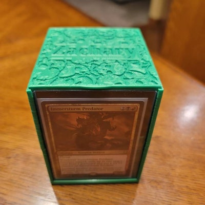 MTG Commander EDH Showcase Deck Box Trees - Etsy
