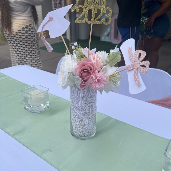Graduation Party Decorations 2024, Graduation Centerpiece Sticks, Grad ...
