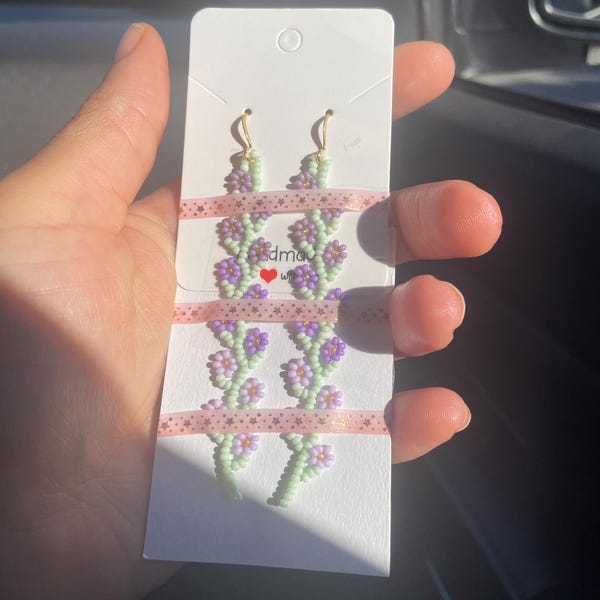 Beaded Fish Earrings, Sockeye Salmon Earrings, Rainbow Trout Earrings ...