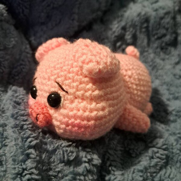Pig Crochet Pattern, Amigurumi Valentines Crochet Pattern Piglet ...