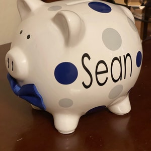 Personalized Flower Piggy Banks for Girls Banks for Girls | Etsy