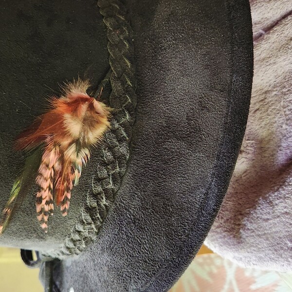 Hat Feathers for Men, Women, Unisex, Handmade, Western Style, Texas ...