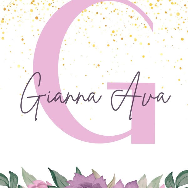 Minnie Mouse Nursery Prints, Custom Name Art, Set of 3 (digital ...