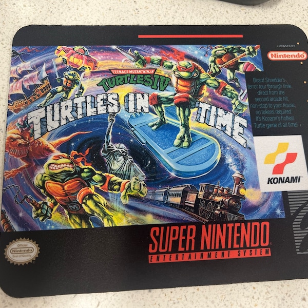 Custom Choose Your Own Favorite SNES Game Art Mouse Pad - Super ...
