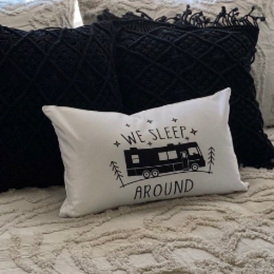 We Sleep Around SVG, 5th Wheel SVG, Funny RV Camping Svg, Camper Svg ...