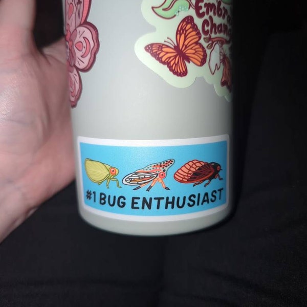 Number 1 Bug Enthusiast Iron-on Patch / Entomologist / Entomology ...