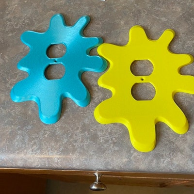 Blob Splat Goop Retro Light Switch Cover 3D Printed Style 2 - Etsy
