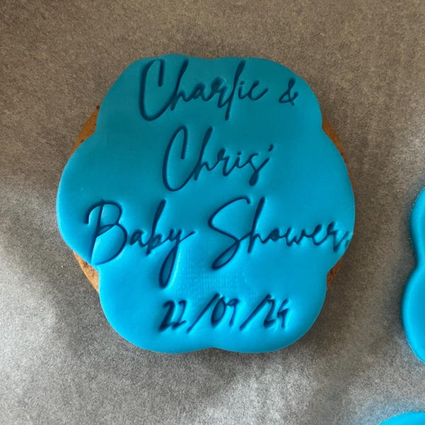 We're Engaged Popup Embosser Cookie Biscuit Stamp Fondant Cake ...