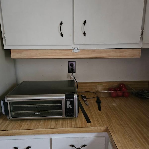 Spice Organization *custom Made* Tray Fold Down | Spice Cupboard | Wood ...