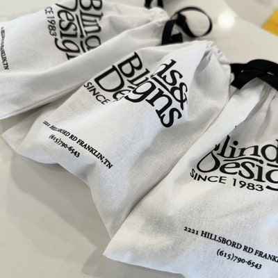 100 White Drawstring Custom Cotton Bags With White Cotton String, Jewelry Gift Bags, Coin Pouch ...