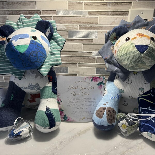 Personalized Keepsake Memory Soft Lion Toy,custom Teddy Bear ,keepsake ...