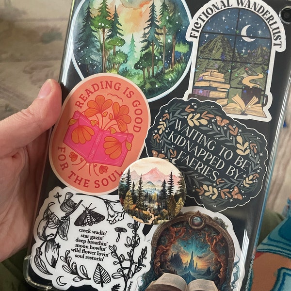 Portal of Oceans Sticker | Illustrated Sea Fantasy Decal | Magical ...