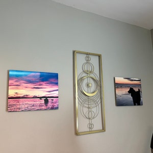 Metal Sanskrit Karma Symbol Wall Decor Yoga Studio Wall Art - Etsy