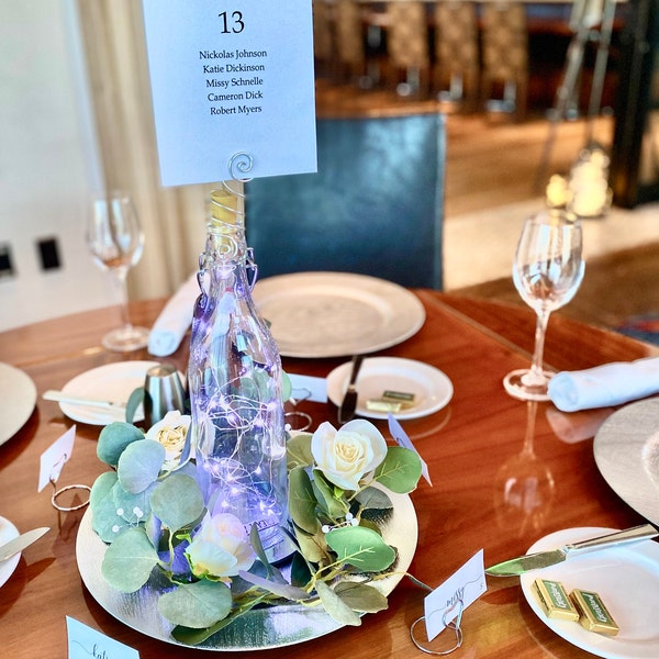 10 Wedding Place Cards, Printed Place Cards, Wedding Place Names ...