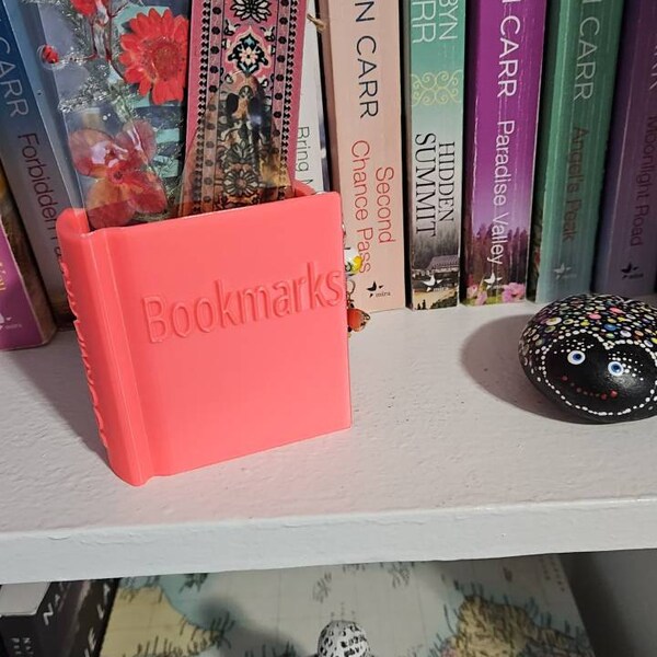 Book Shaped Bookmark Holders - Bundles Available - 3D Printed - Bookish ...