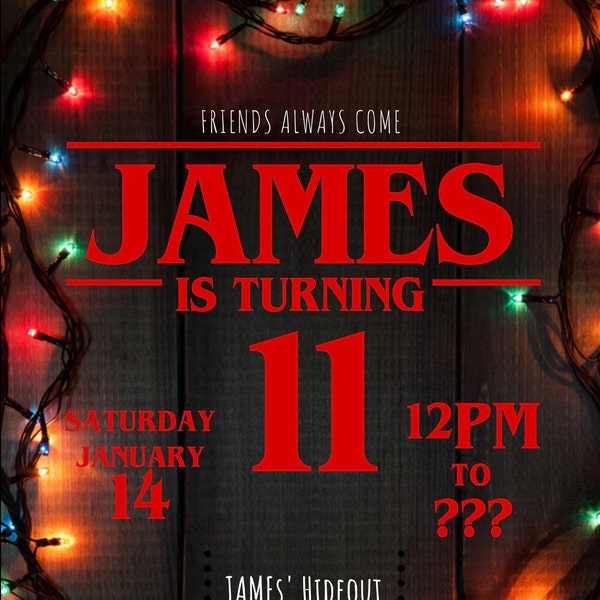 Black and White Striped Birthday Invitation - It's Showtime Editable ...