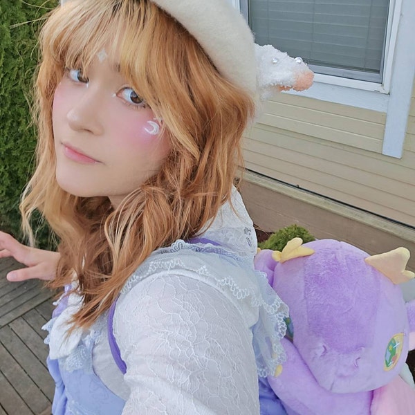 Froggy Charms Kawaii Cereal Backpack, Kawaii Bag, Cute Backpack, Women ...