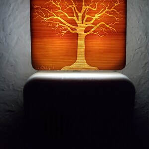 Tree Night Light Bonsai Rustic Decor Tree of Life - Etsy