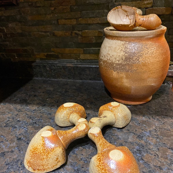 Micaceous Clay Cooking Pot, Snake Art, Lidded Bean Pot, Clay Cookware ...