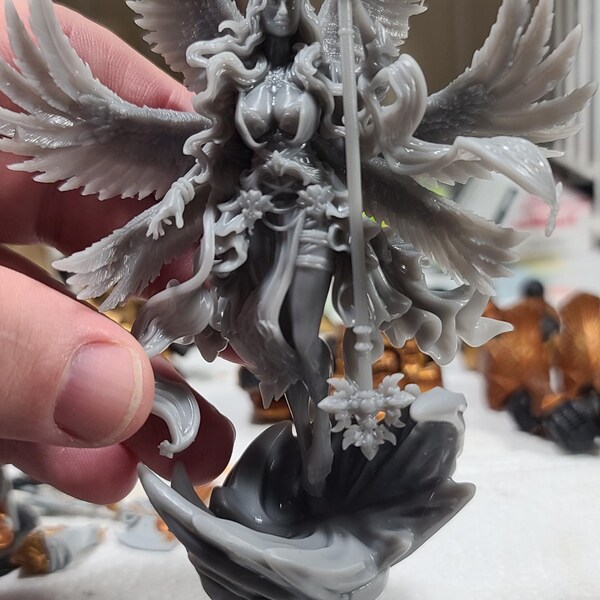 Kora, Tribal Warrior. Beautiful 3D Printed Figure, Sculpted by Nerikson ...