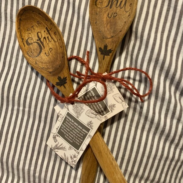 Kitchen Wizard Wooden Spoon Harry Potter Inspired Kitchen Decor Gift ...